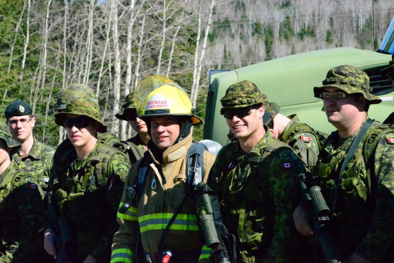 Military – Firefighter Cohesion – Shuniah Fire & Emergency Services